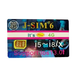 بهترین قیمت خرید سیم آنلاکر ایفون J-SIM 6 مناسب بازکردن قفل سیم کارت | ذره بین