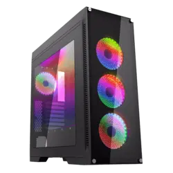 بهترین قیمت خرید کیس گیم مکس مدل M911 Rainbow | ذره بین