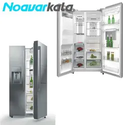 بهترین قیمت خرید یخچال و فریز ساید بای ساید دوو مدل D5S-2915SS | ذره بین