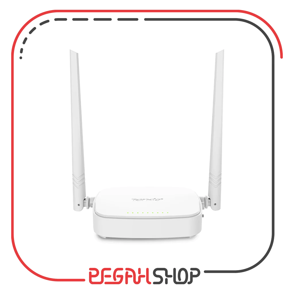 بهترین قیمت خرید مودم روتر ADSL2 Plus بی سیم N300 برند Tenda مدل D301 ...