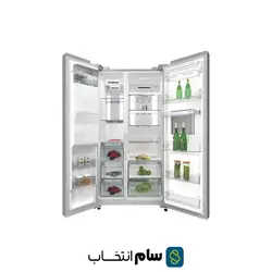 بهترین قیمت خرید یخچال فریزر ساید بای ساید دوو مدل D4S-2915GW | ذره بین