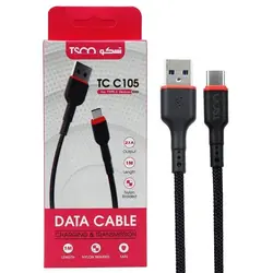 بهترین قیمت خرید کابل تبدیل USB به Type-C تسکو مدل TC C 105 طول 1 متر | ذره بین