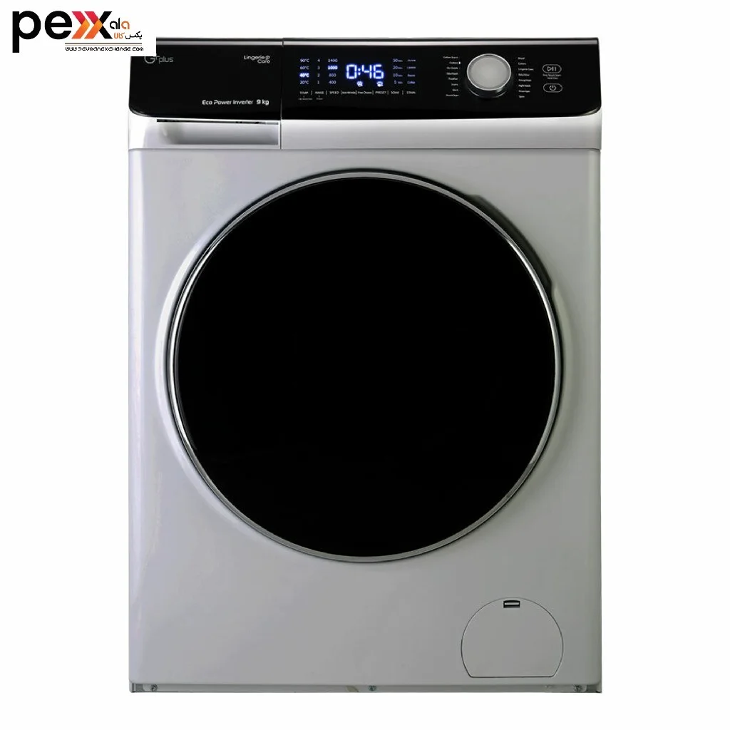 بهترین قیمت خرید ماشین لباسشویی جی پلاس مدل GWM-K947S ظرفیت 9 کیلوگرم | ذره بین