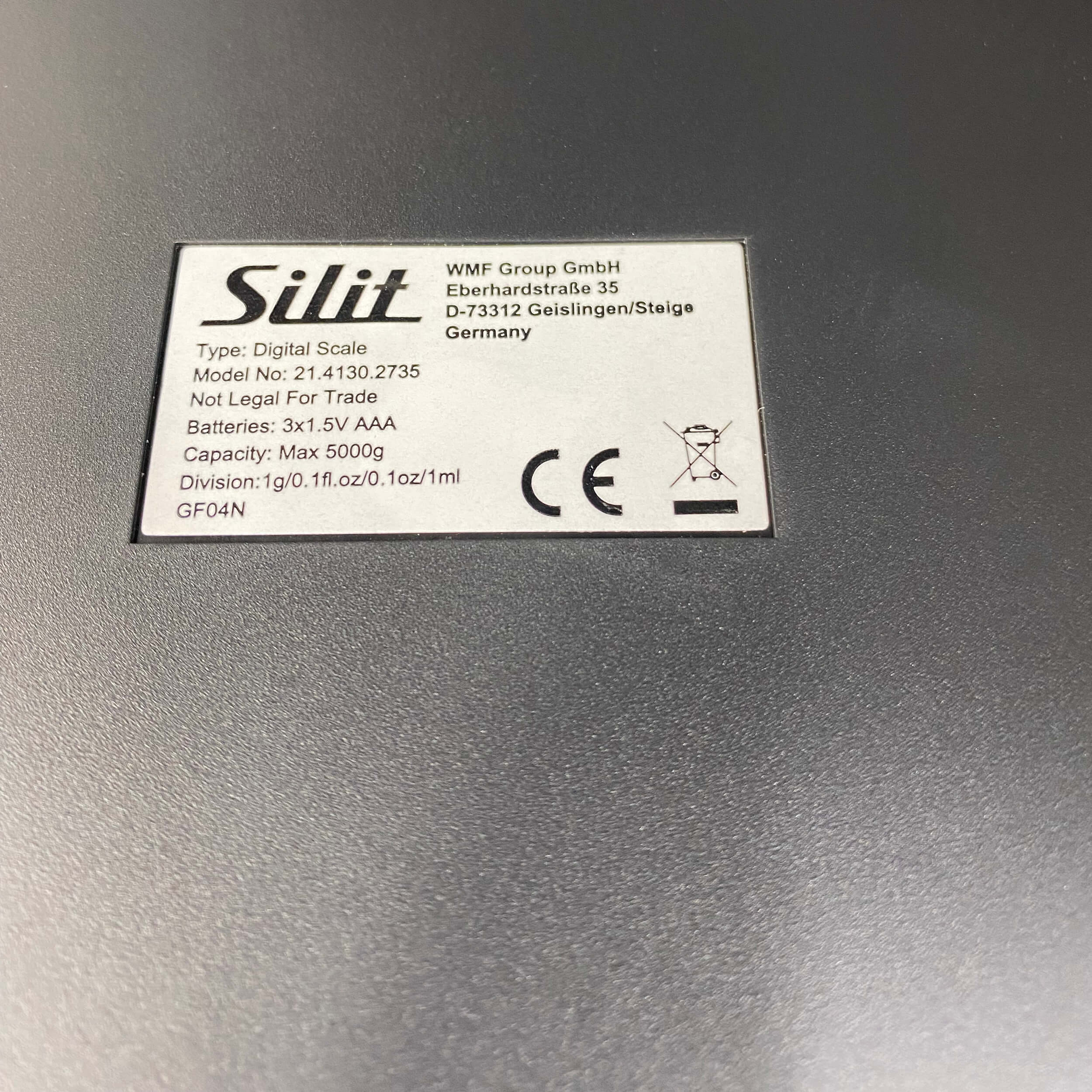 بهترین قیمت خرید ترازو آشپزخانه سیلیت مدل SILIT WMF Digital scale | ذره بین