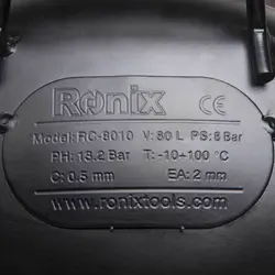 بهترین قیمت خرید کمپرسور باد 80 لیتری رونیکس مدل RC-8010 | ذره بین