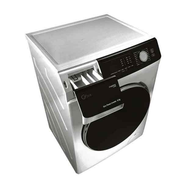 بهترین قیمت خرید ماشین لباسشویی 8 کیلویی جی‌پلاس مدل K8540W | ذره بین